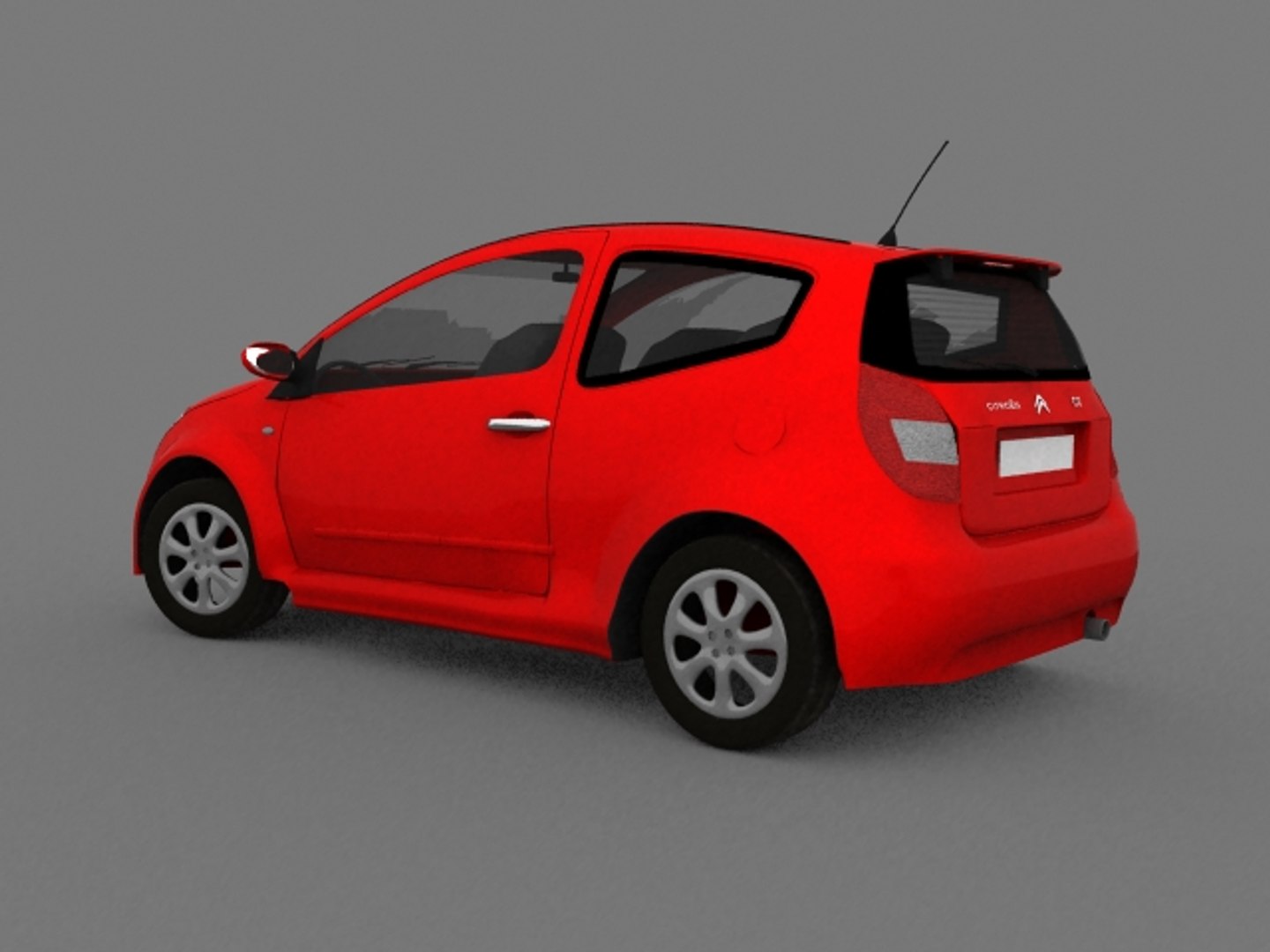 3d Model Citroen C2