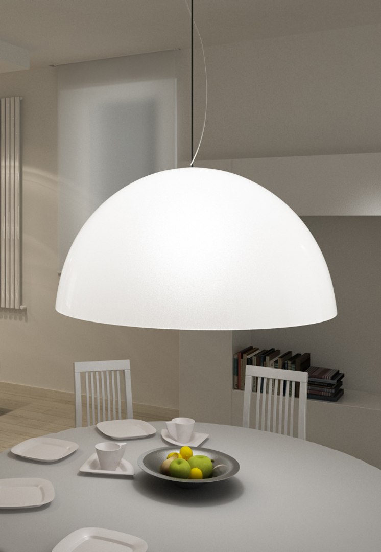 3ds max sonora light lamp oluce