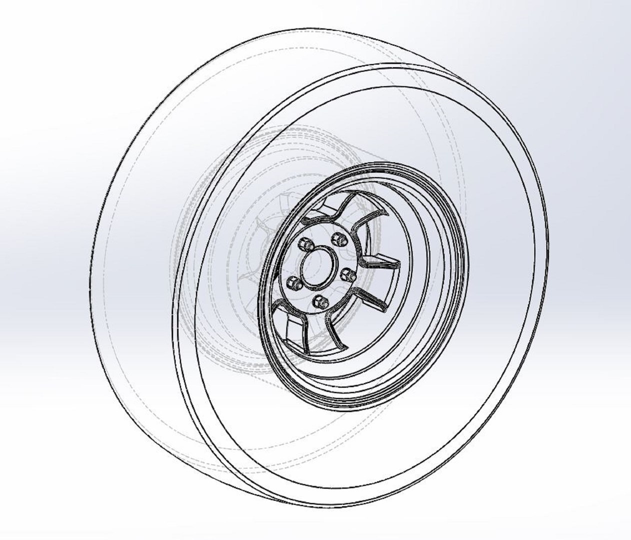 Diecast Rear Wheel Of Vintage Dragster Scale 1 To 25 3D - TurboSquid ...
