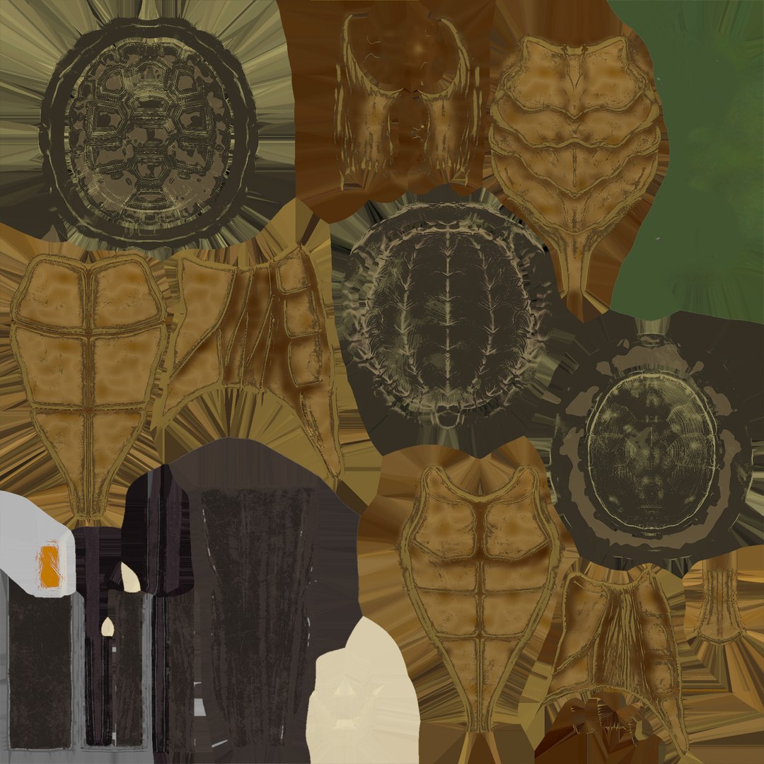 REALISTIC MICHELANGELO TMNT 3D - TurboSquid 2085269