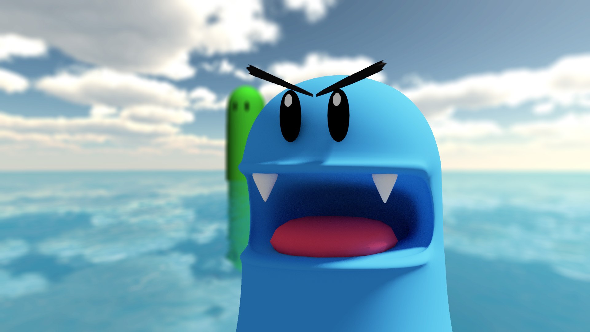 3d Model Monster Nep-enut