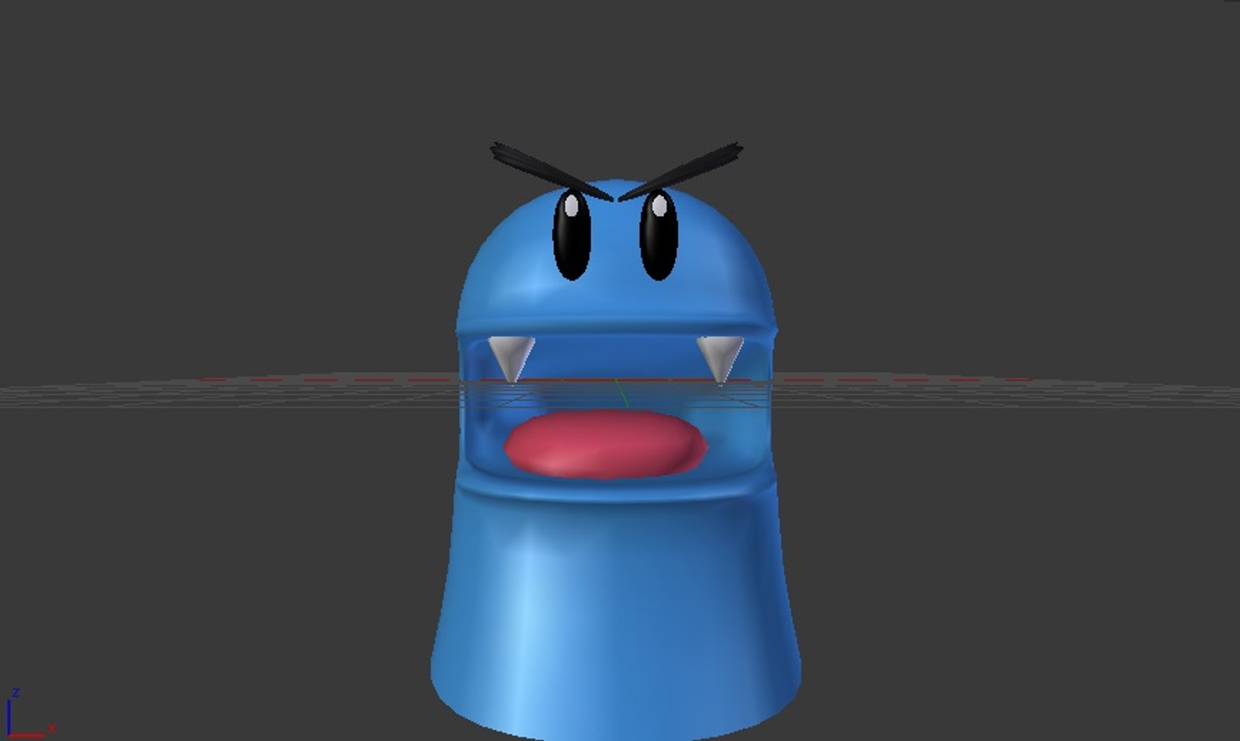 3d Model Monster Nep-enut
