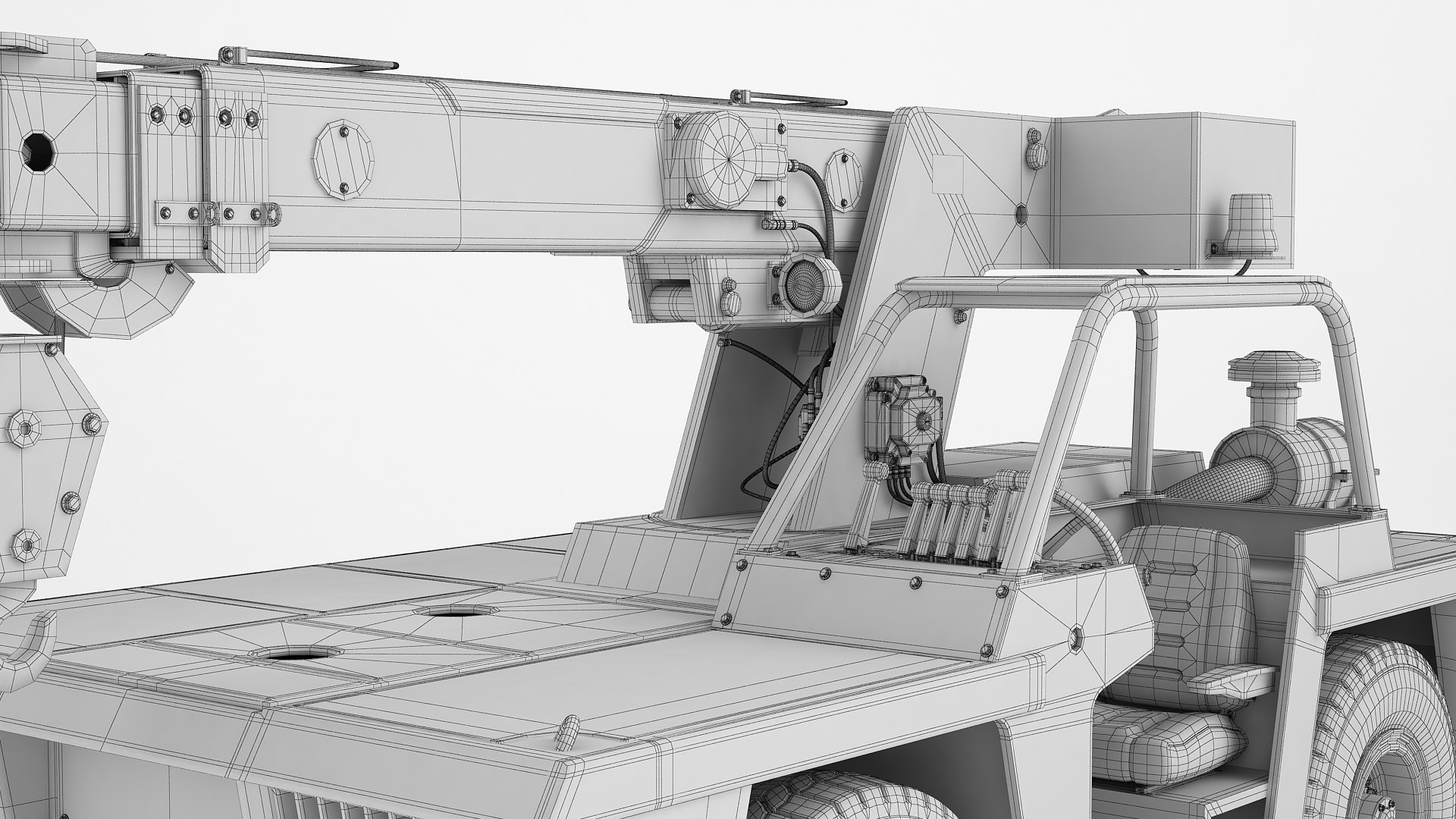 Industrial Carry Deck Crane 03 model - TurboSquid 1747485