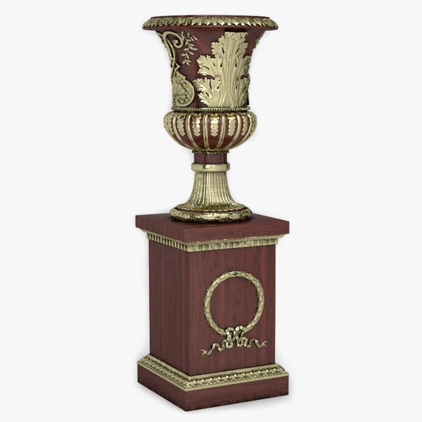 3d model classic urn 01