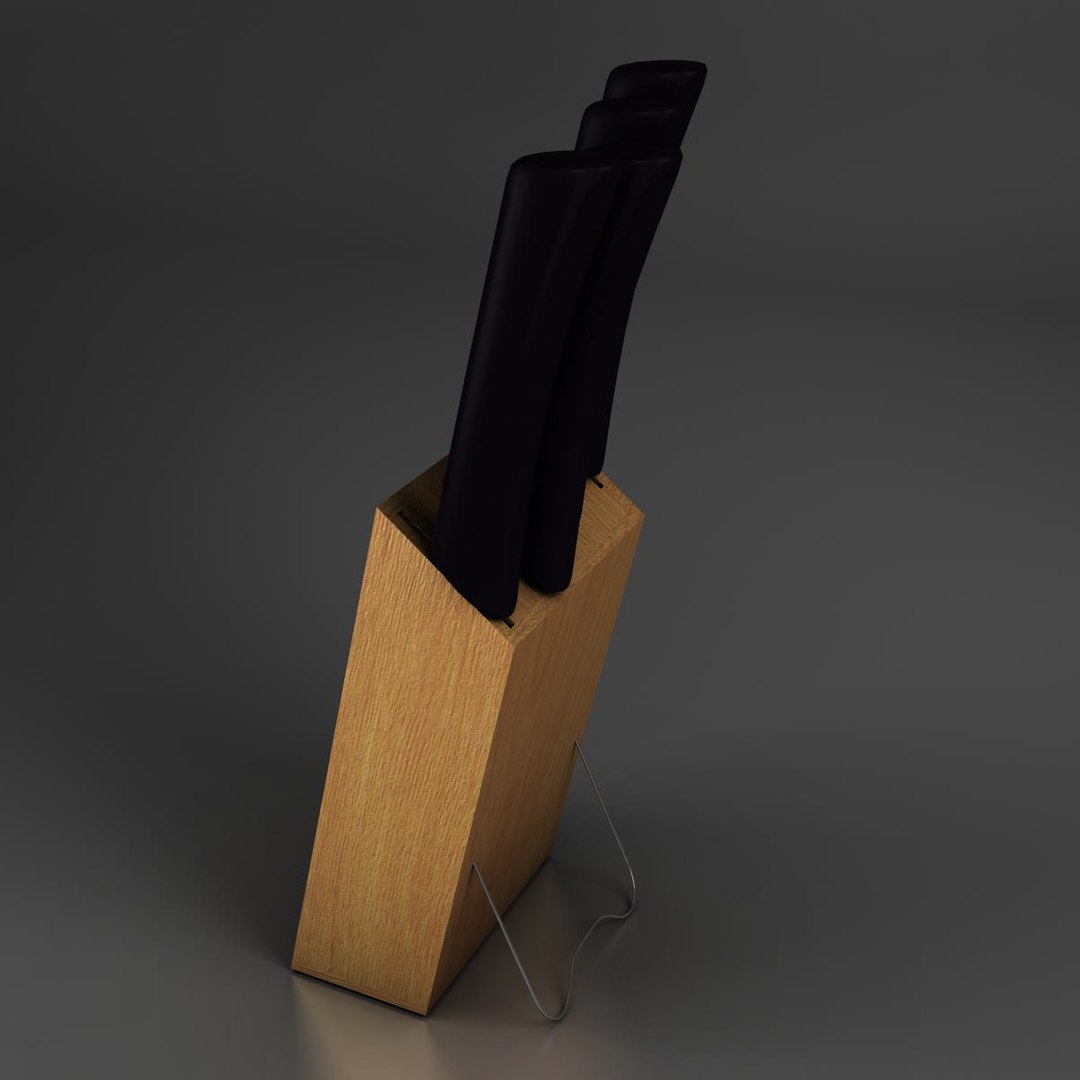 3d Model Knives