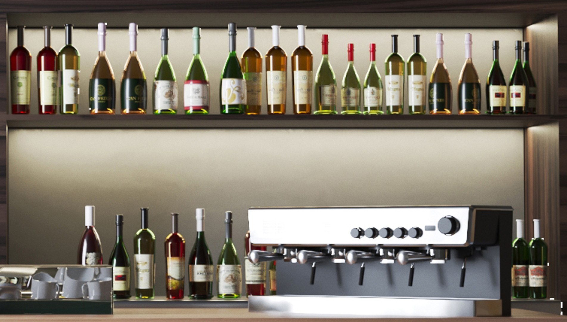 Bar 31 3D Model - TurboSquid 1771472