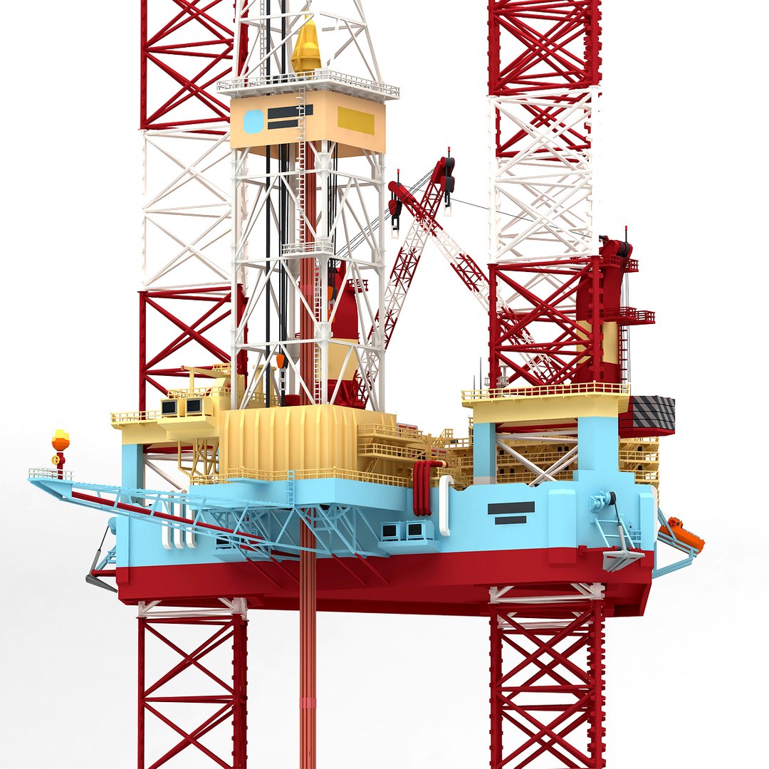 Low Poly Jack Up Drilling rig M 3D model - TurboSquid 1921862