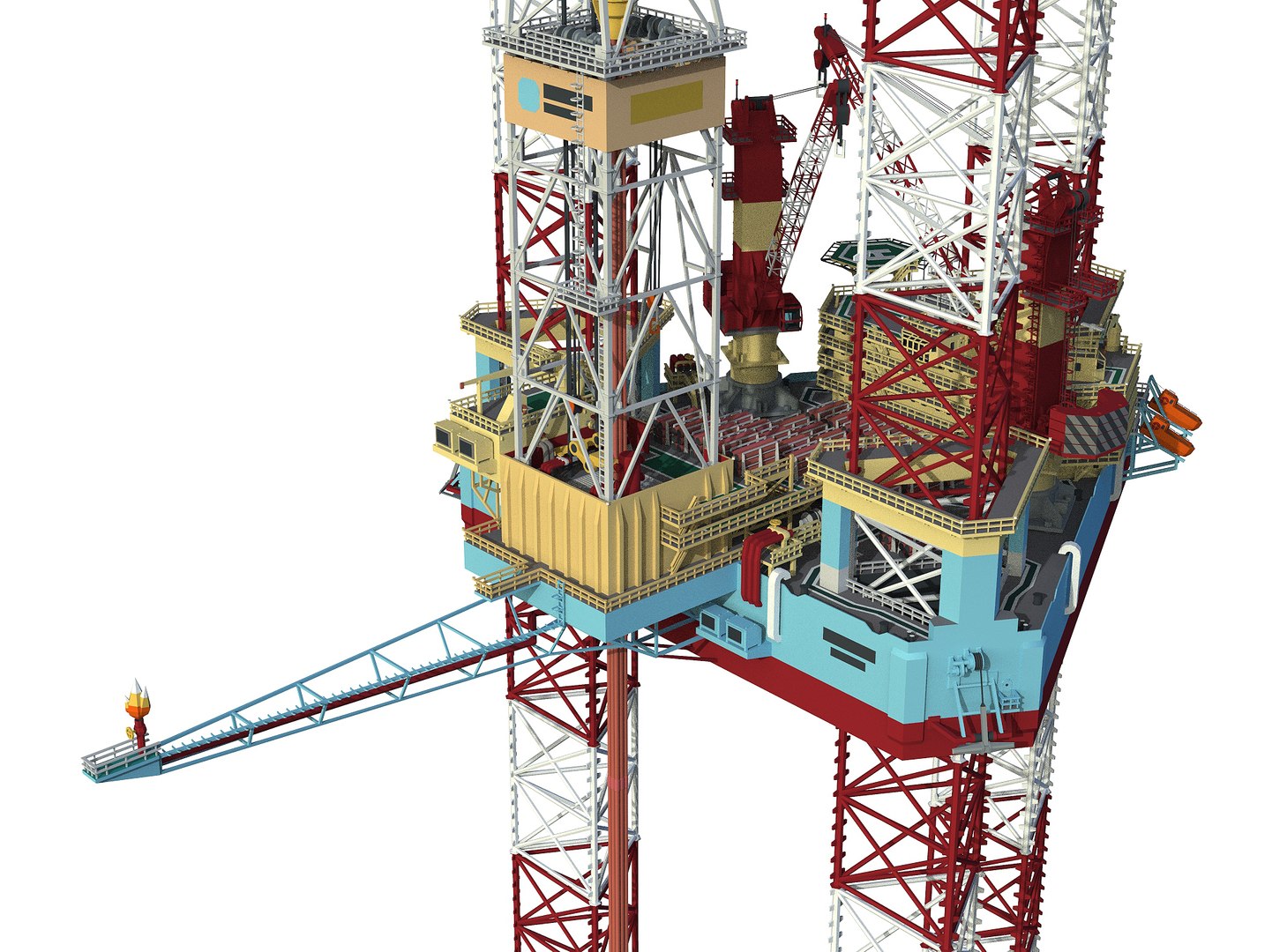 Low Poly Jack Up Drilling Rig M 3D Model - TurboSquid 1921862