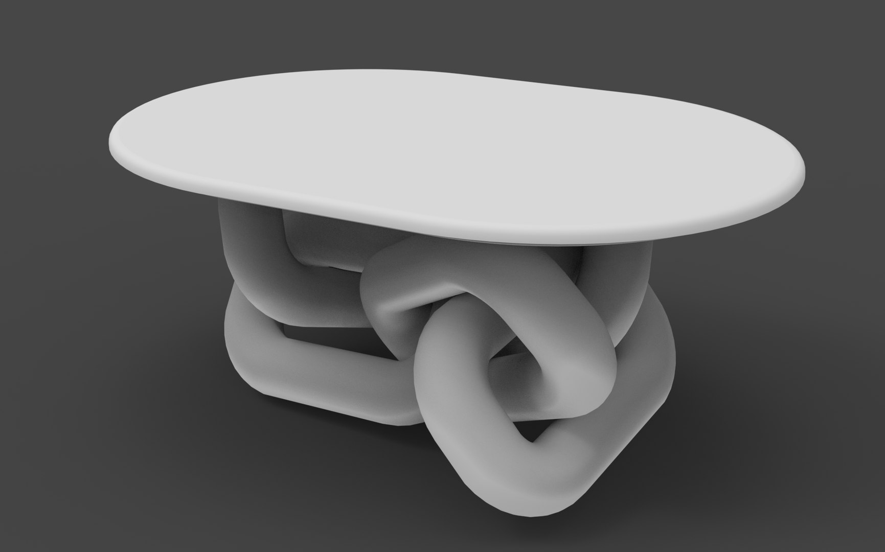 Link Coffee Table Model - TurboSquid 2030326