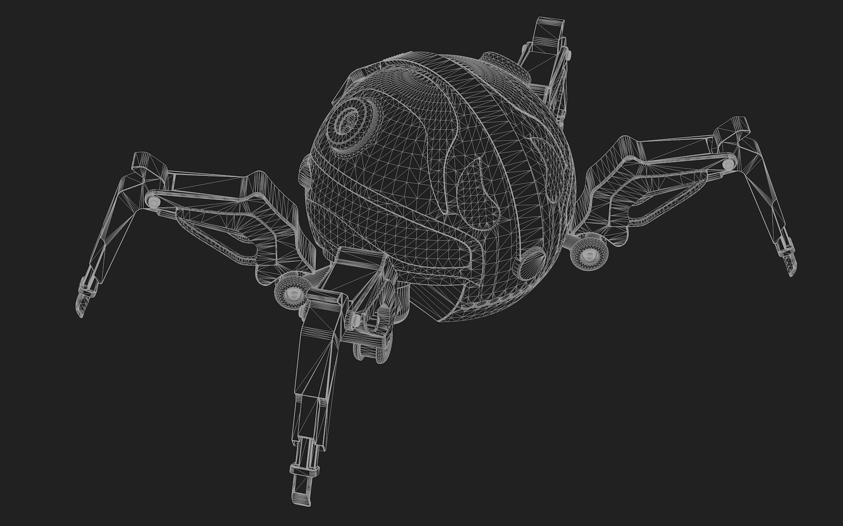 Robot Insect With Claws 3D Model - TurboSquid 2029912