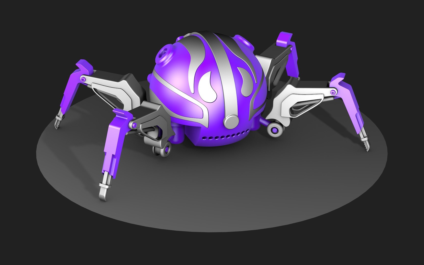 Robot Insect With Claws 3D Model - TurboSquid 2029912