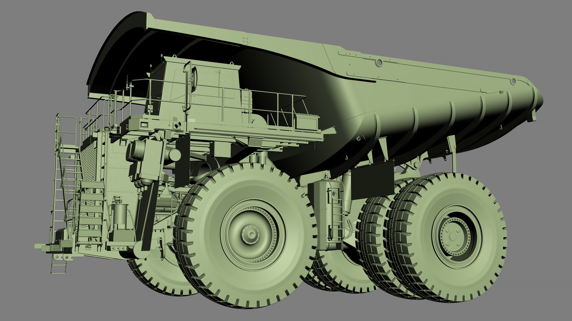 Mining Dump Truck Generic V3 Model - TurboSquid 2041700