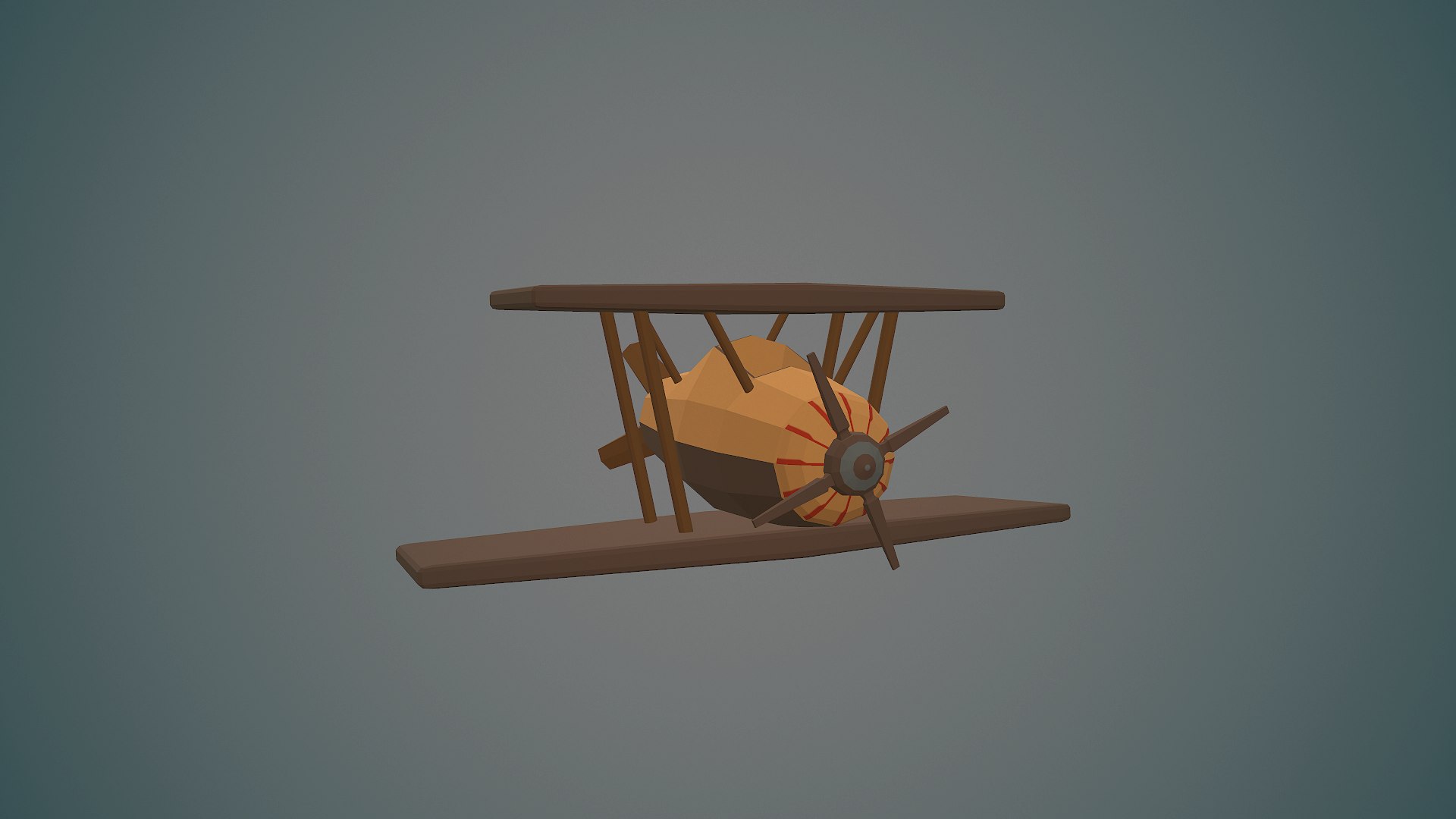 Airplane04 low-poly model - TurboSquid 1578162