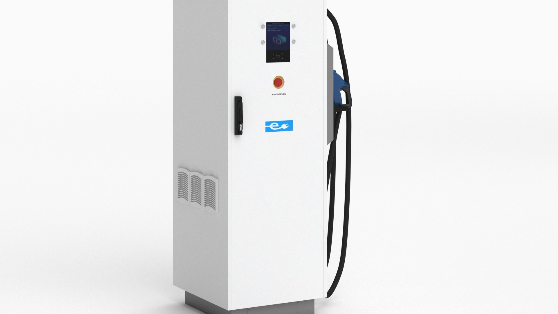 Efacec QC45 High Speed EV Electric Car Charging Station model ...