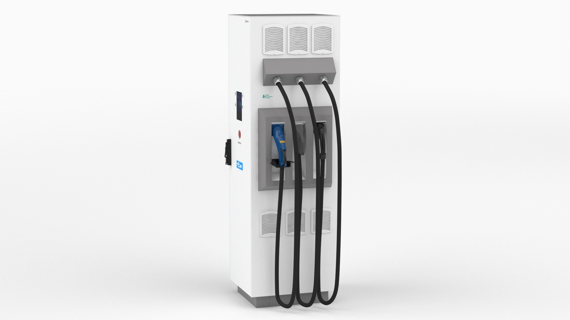 Efacec QC45 High Speed EV Electric Car Charging Station model ...