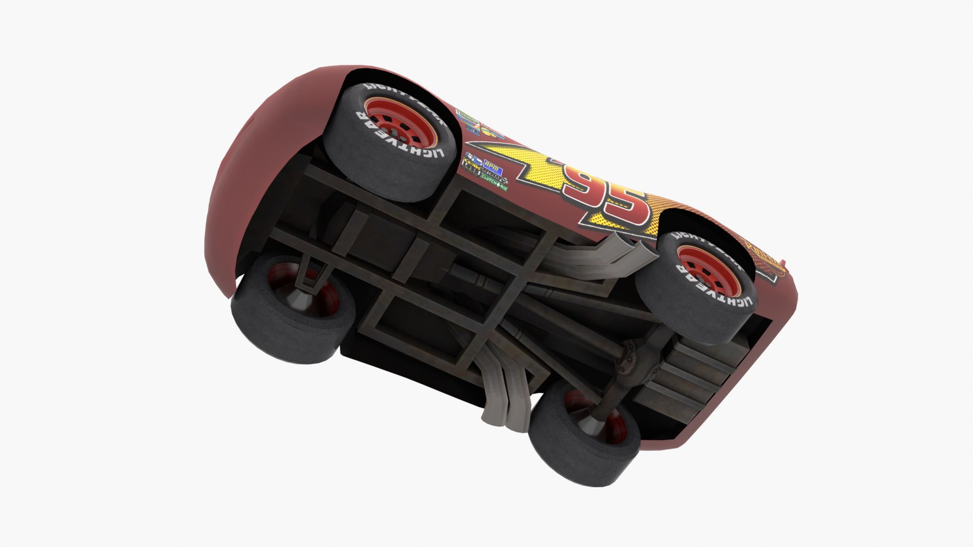 Lightning McQueen - Cars 3D - TurboSquid 2405885