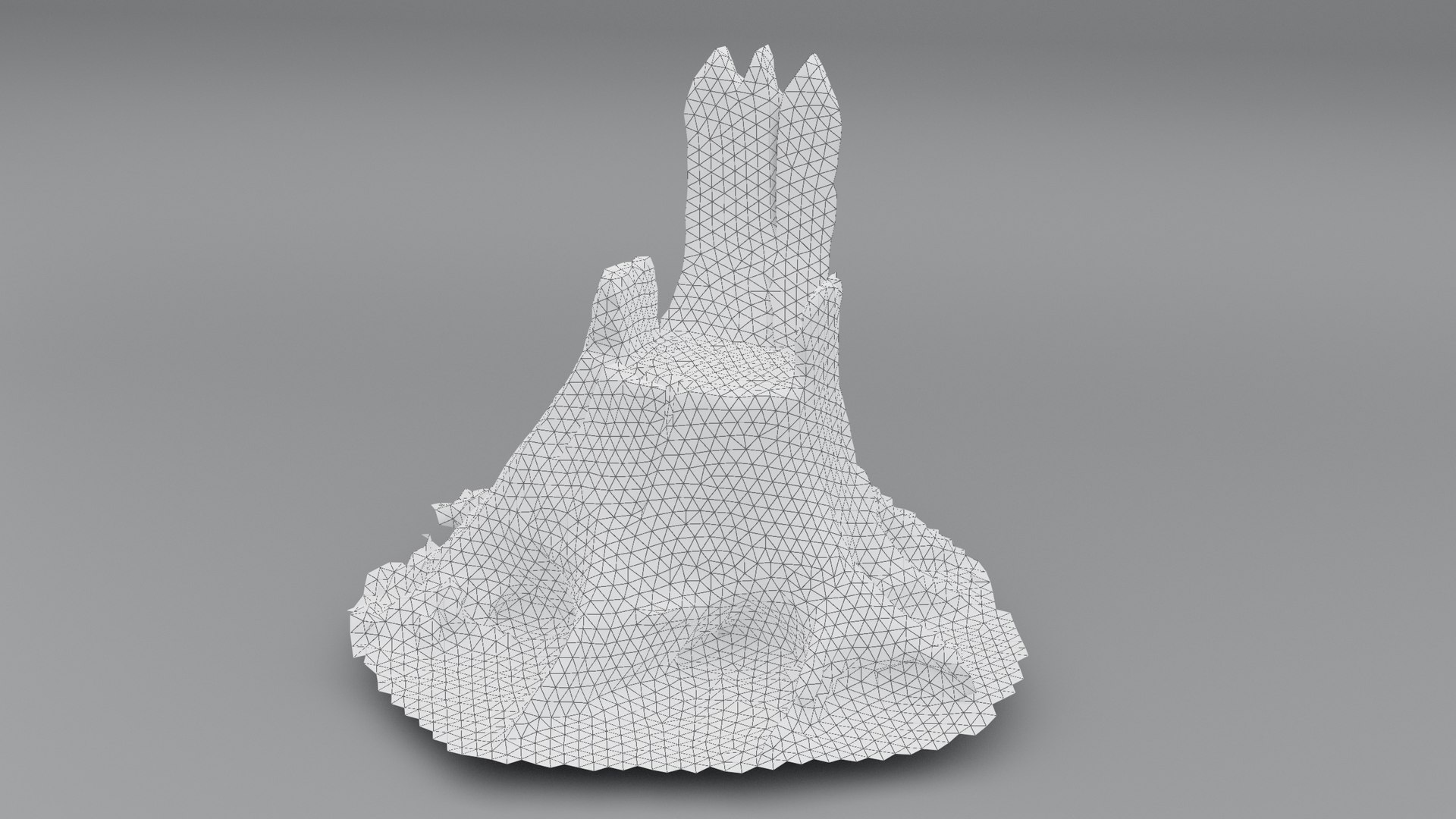 Free 3D Model Tree Stump Carved Into Throne Photoscan Low Poly ...