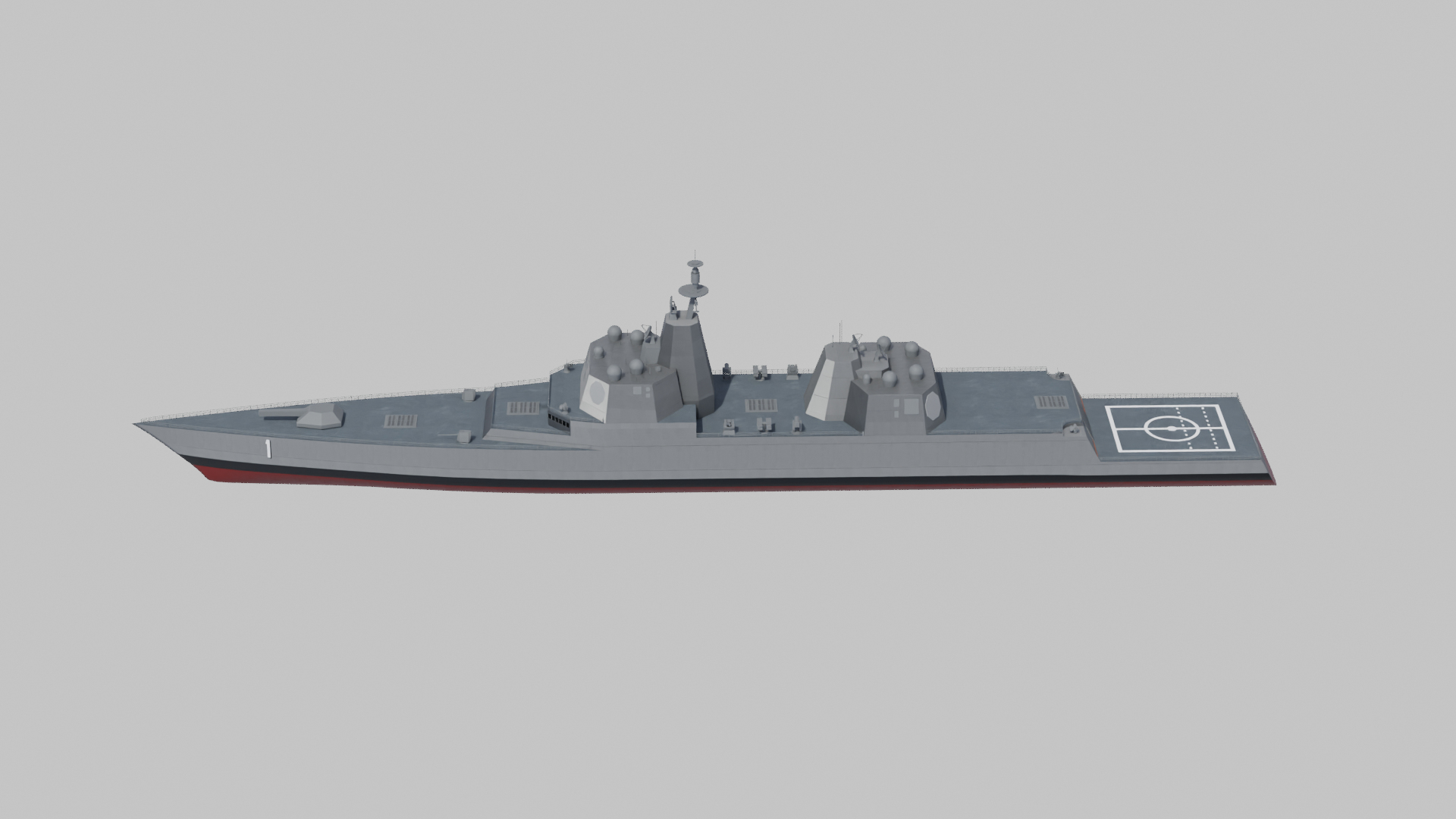 Trump Class Battleship USS Defiant 3D - TurboSquid 2509795