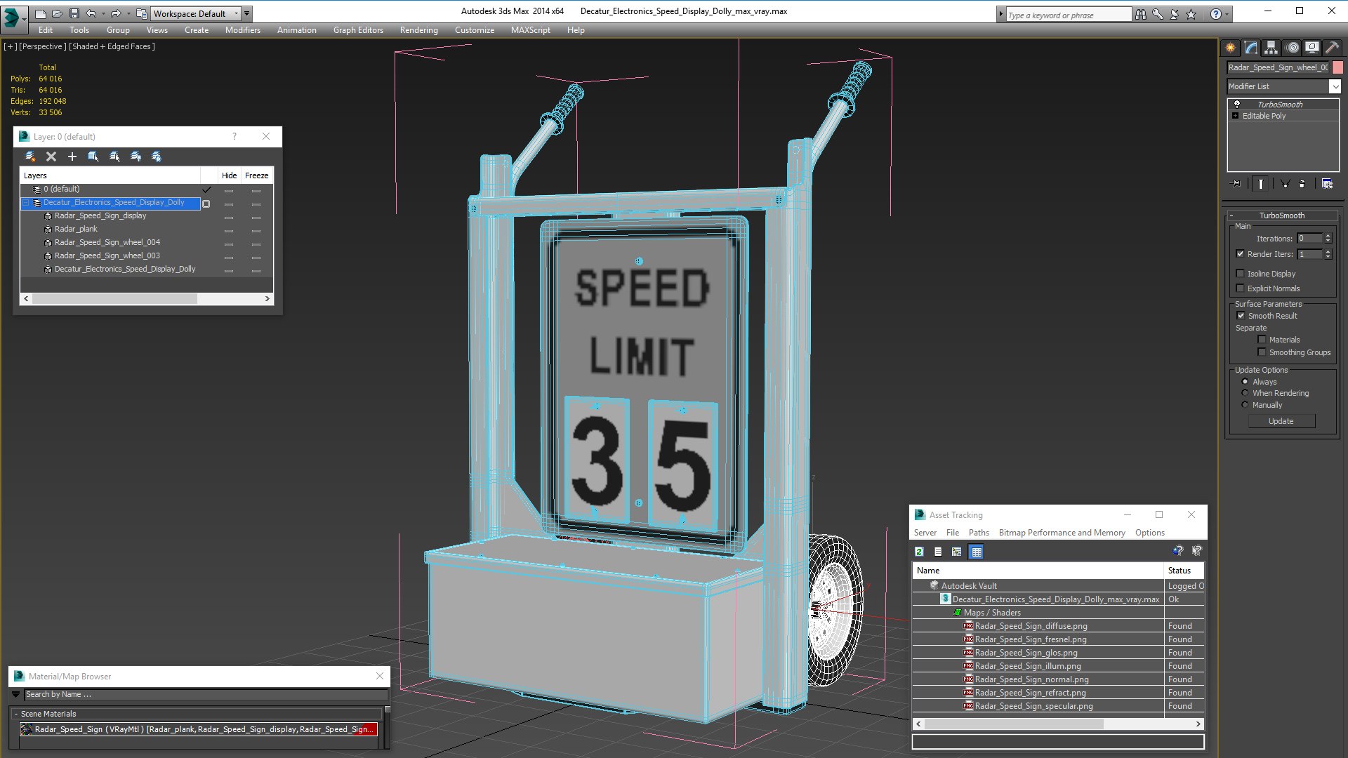 Decatur Electronics Speed Display 3D - TurboSquid 1631526