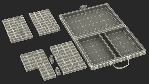 Chinese Mahjong 3D model - TurboSquid 1980977