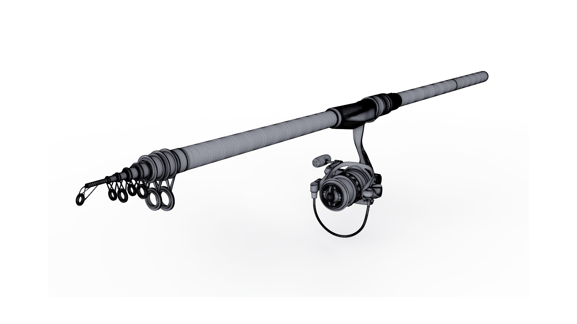 3D Power Special 300 Fishing Stick Model - TurboSquid 1920649