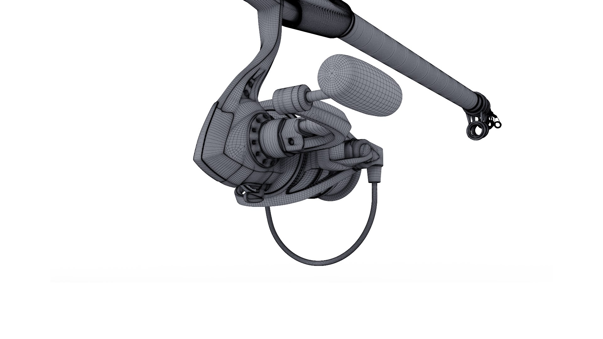 3D Power Special 300 Fishing Stick Model - TurboSquid 1920649