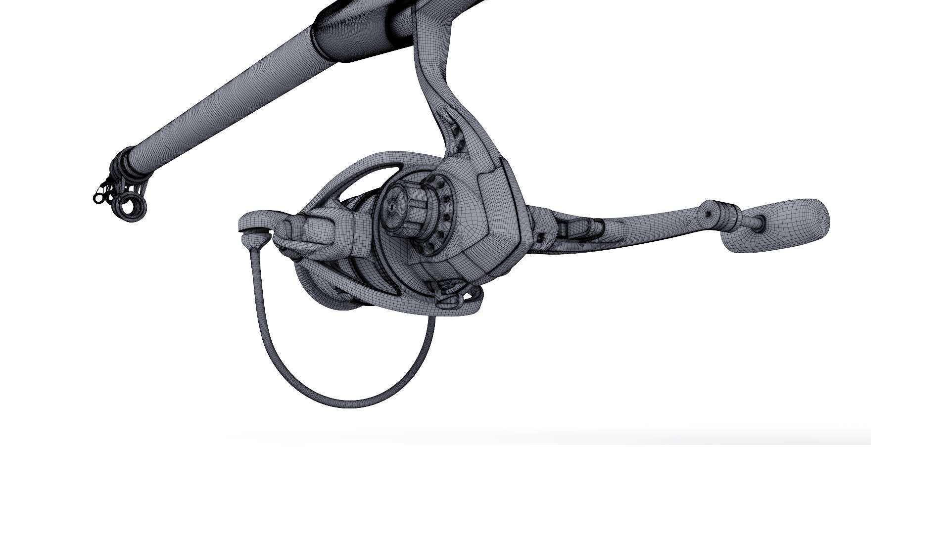 3D Power Special 300 Fishing Stick Model - TurboSquid 1920649