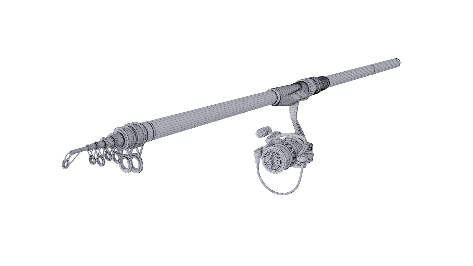 3D Power Special 300 Fishing Stick Model - TurboSquid 1920649