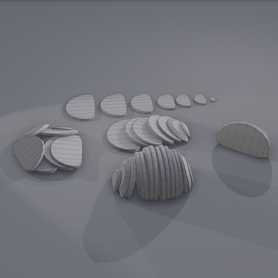 3D Model Medieval Rye Bread - TurboSquid 1408550