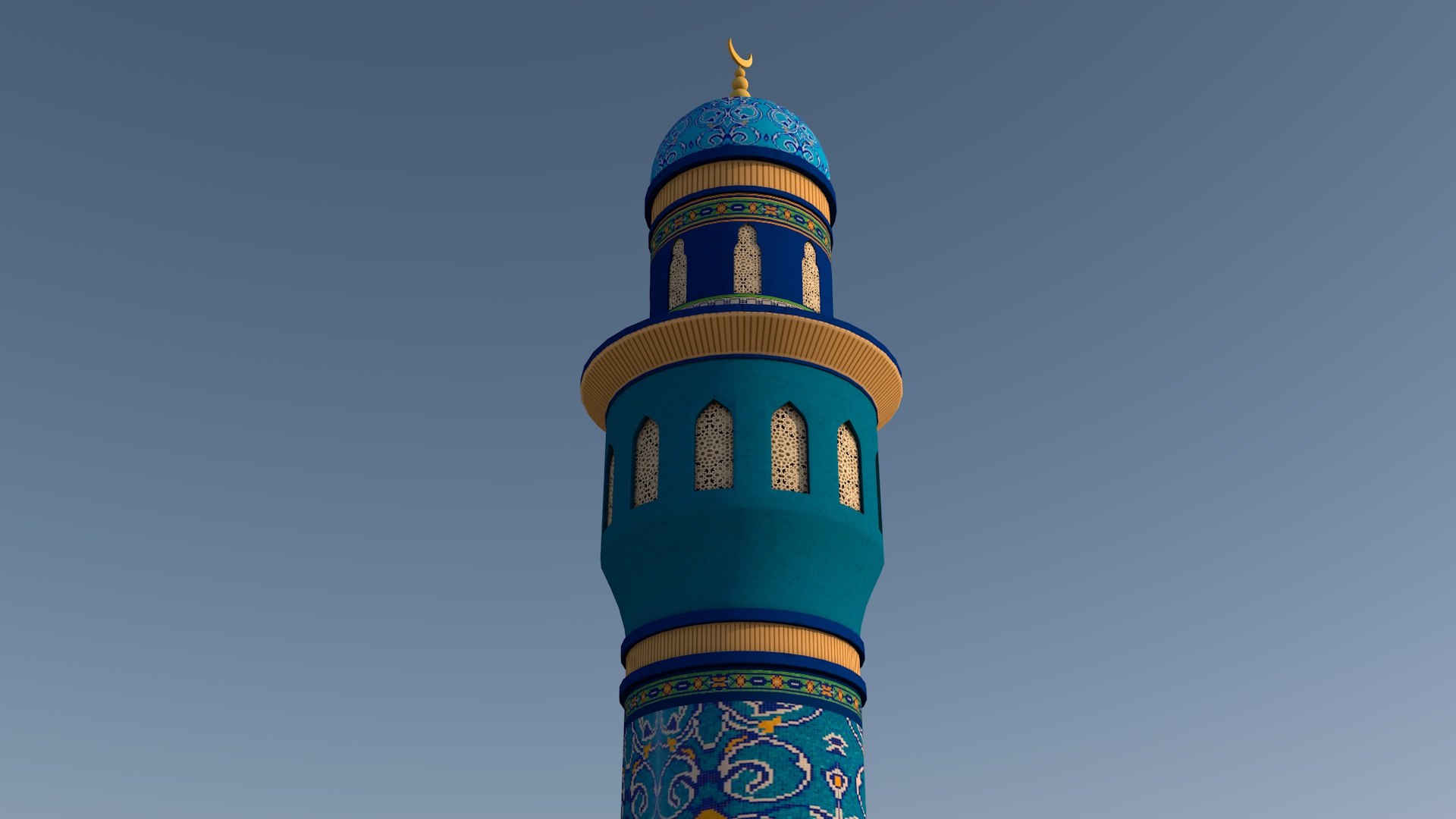 Masjid Al Rasool Al Adham 3D Model - TurboSquid 1974954