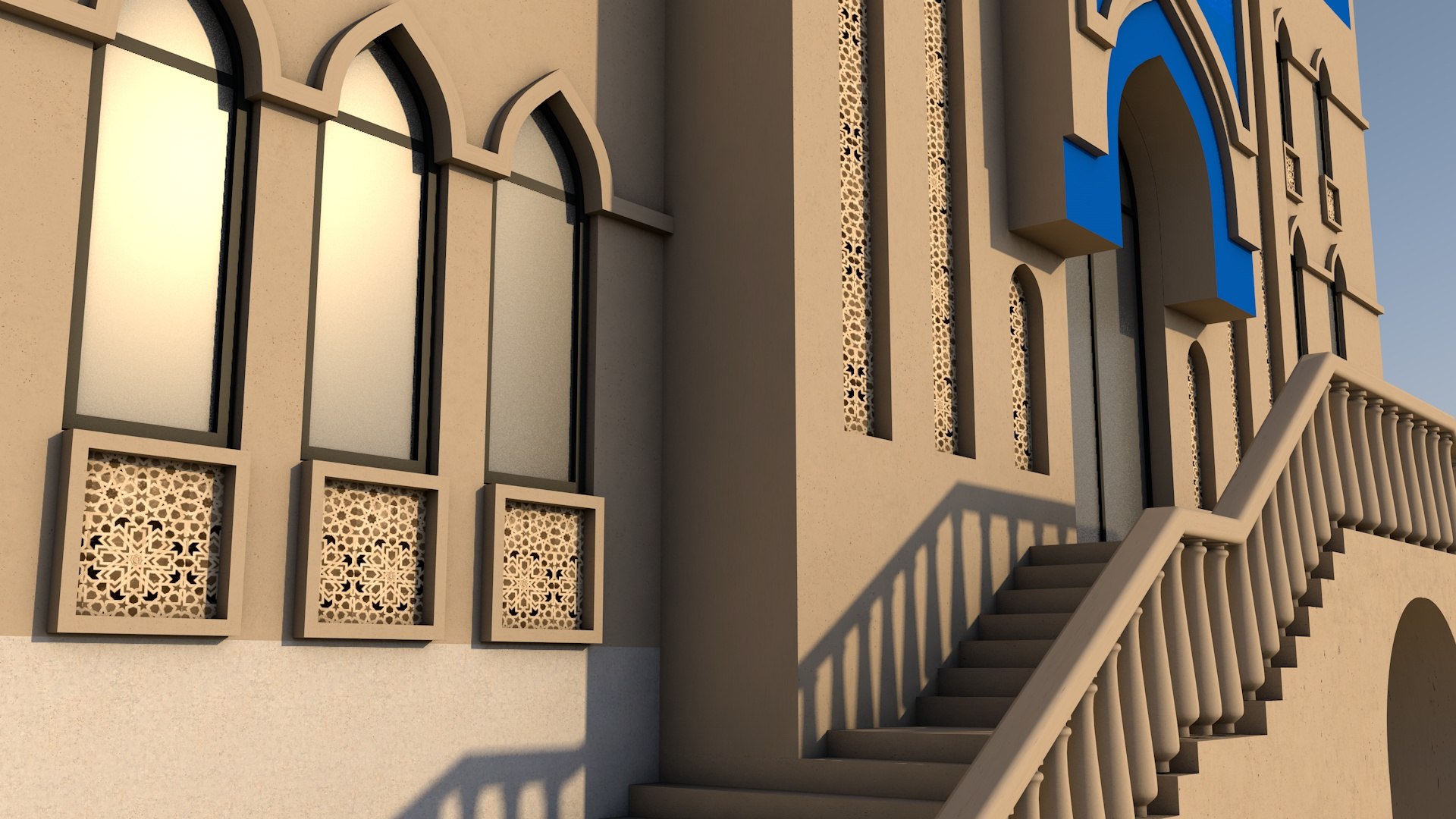 Masjid Al Rasool Al Adham 3D Model - TurboSquid 1974954