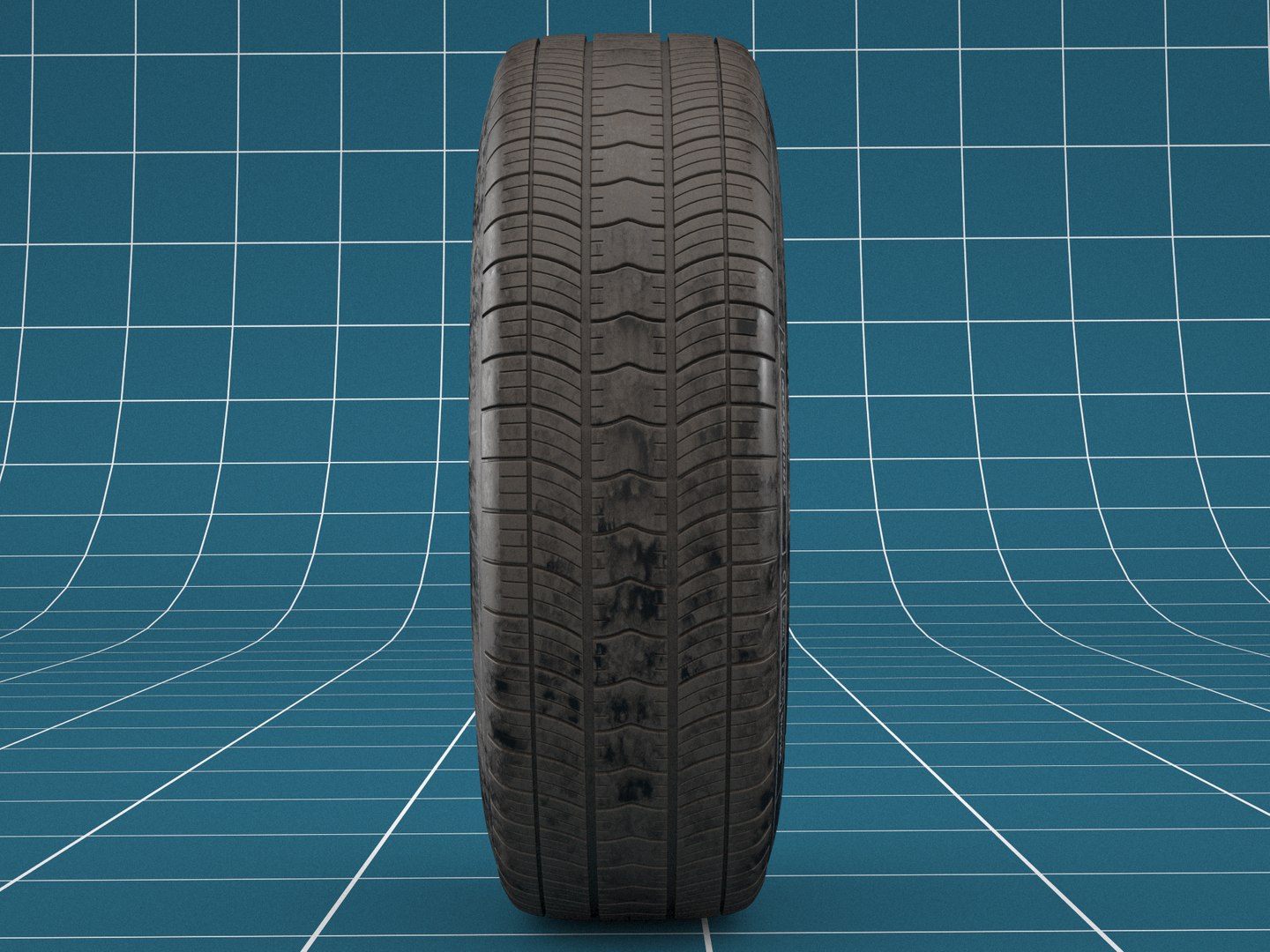 Realistic Car Tire 3D Model - TurboSquid 1179509