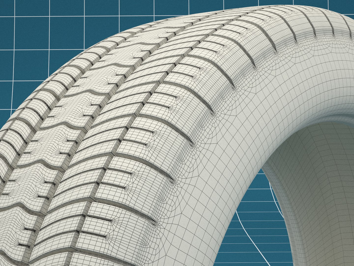 Realistic Car Tire 3D Model - TurboSquid 1179509