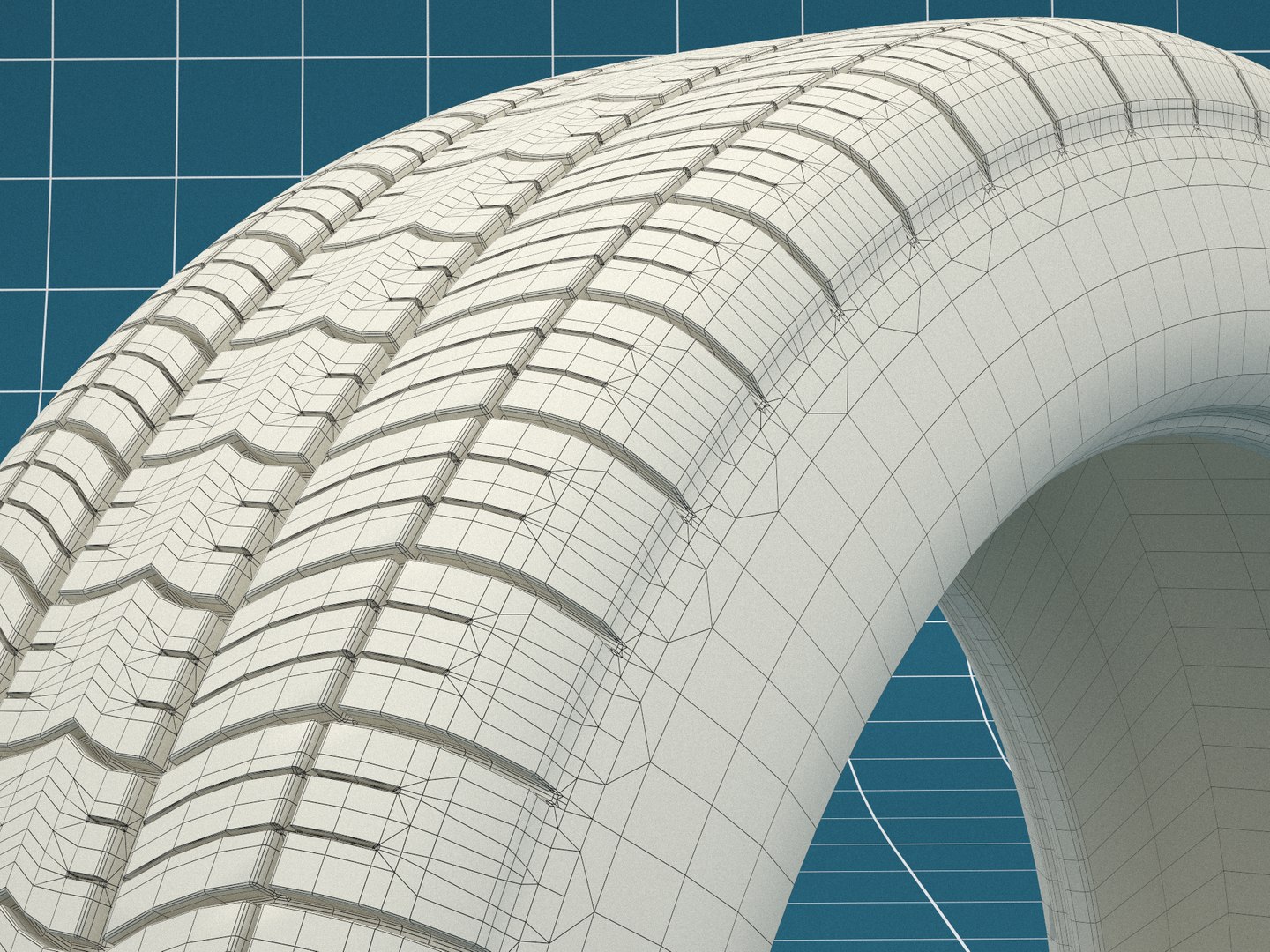 Realistic Car Tire 3D Model - TurboSquid 1179509