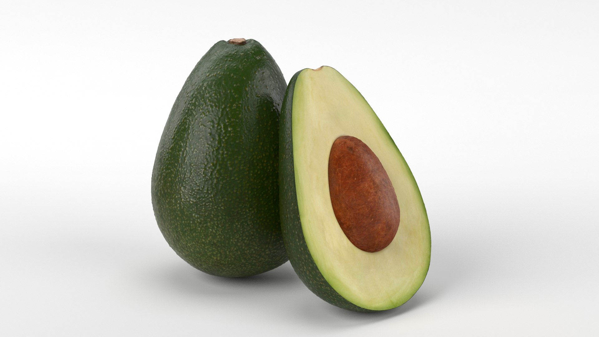 3D avocado realistic - TurboSquid 1703517
