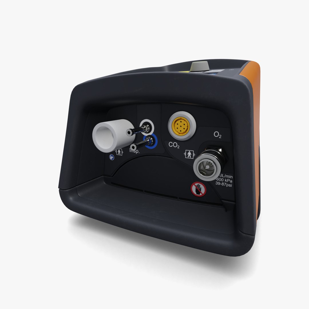 Drager Oxylog VE300 Stationary 3D Model - TurboSquid 2377207