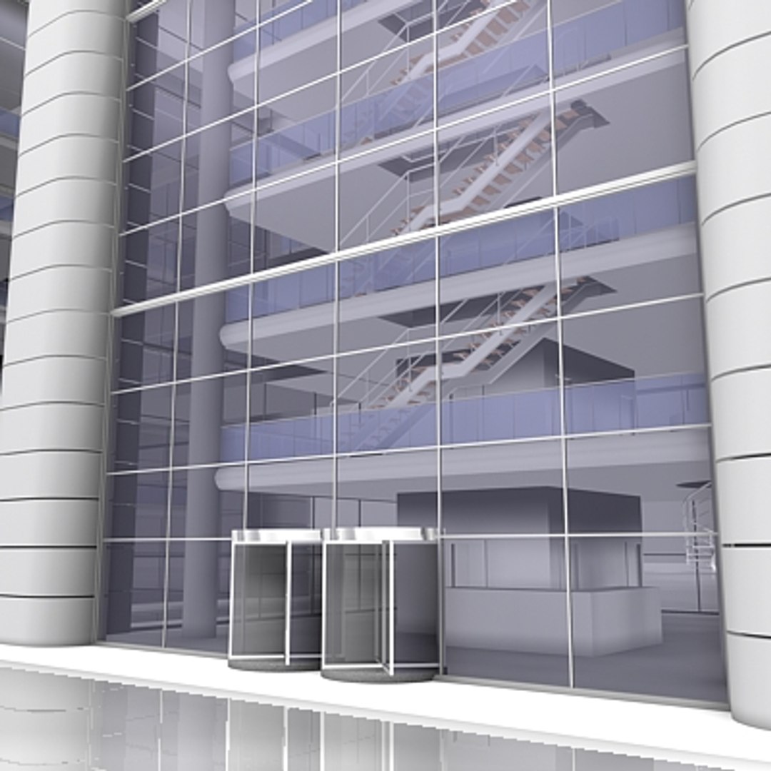 3ds Max Office Building