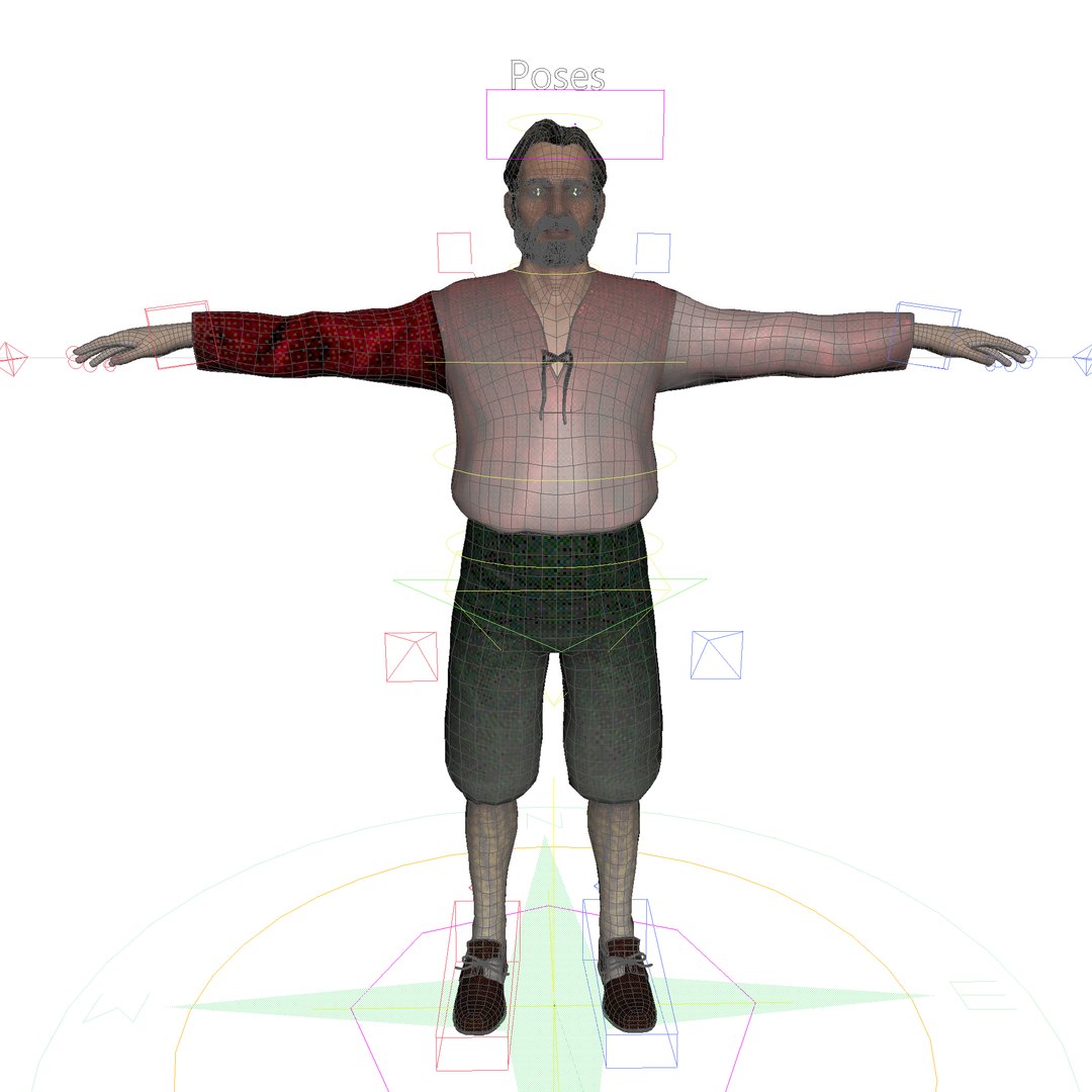 3d Model Of Sailor