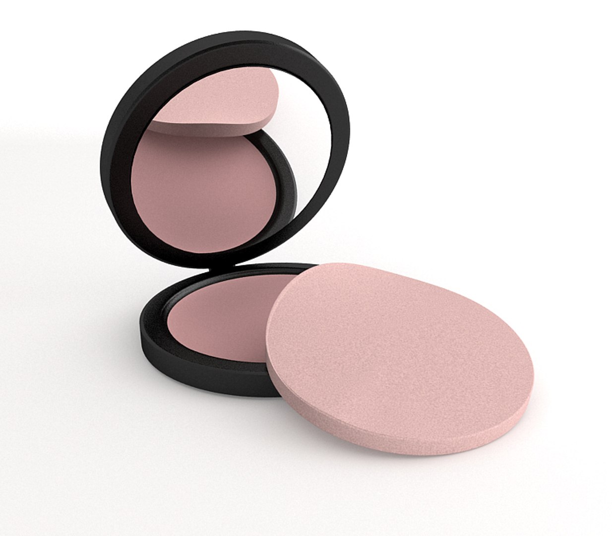 Cosmetic Powder 3d Model