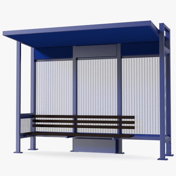 modelo 3d Parada de autobús - TurboSquid 1980678