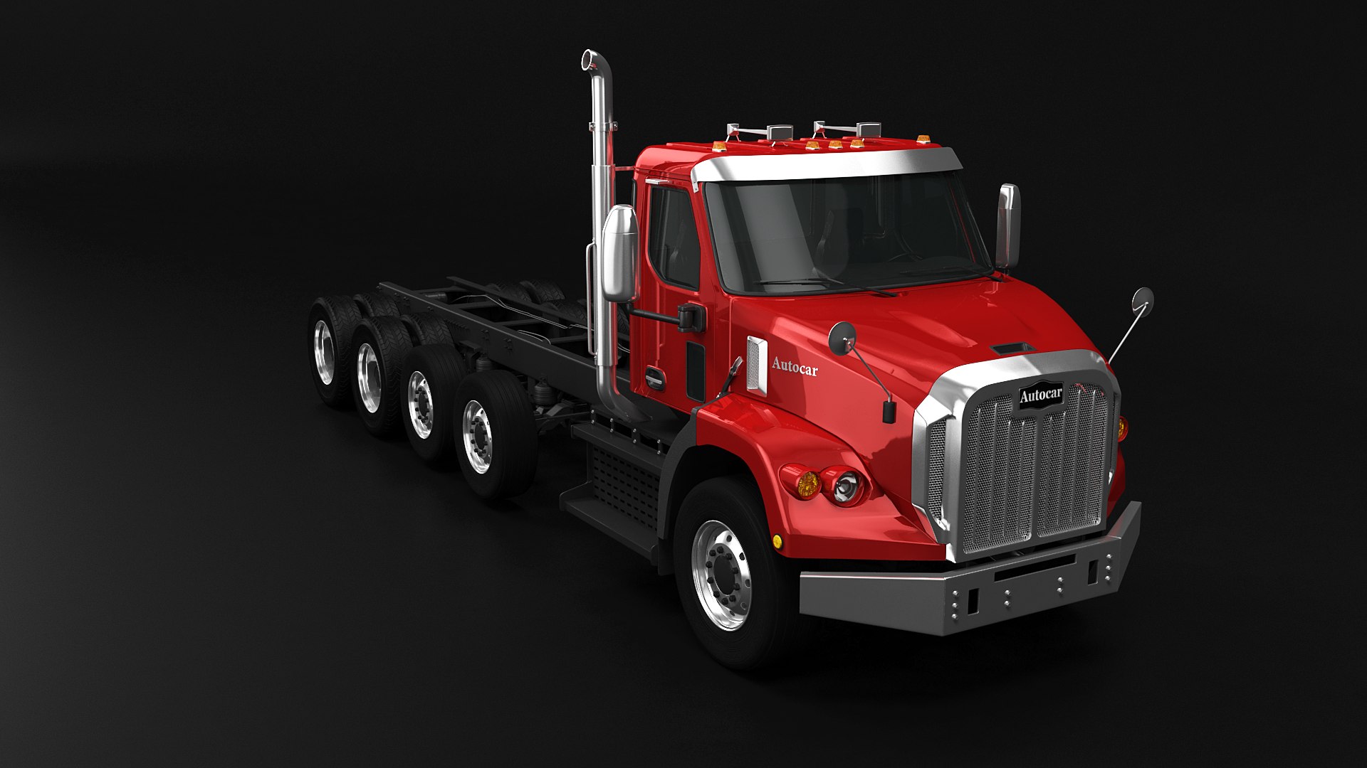 3D Autocar DC-64D Severe Truck - TurboSquid 1903036