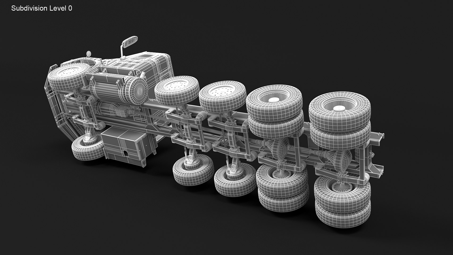3D Autocar DC-64D Severe Truck - TurboSquid 1903036