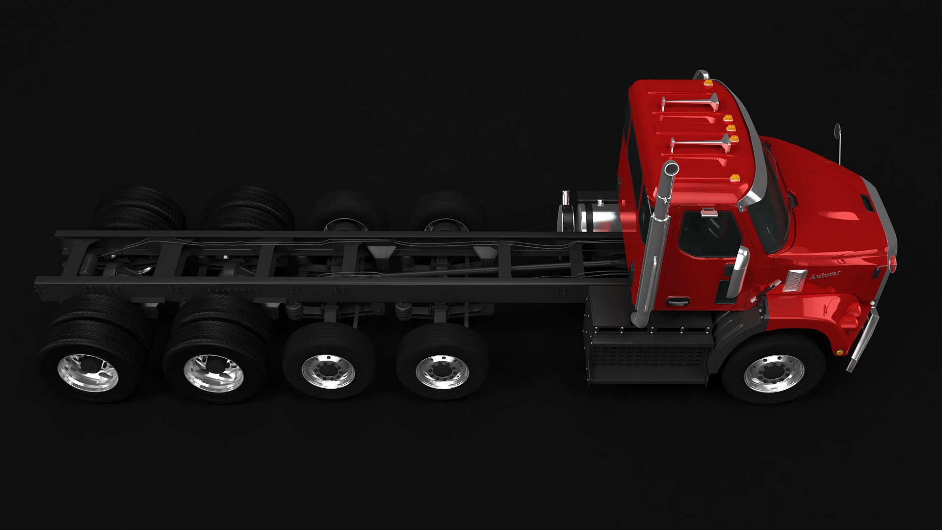 3D Autocar DC-64D Severe Truck - TurboSquid 1903036