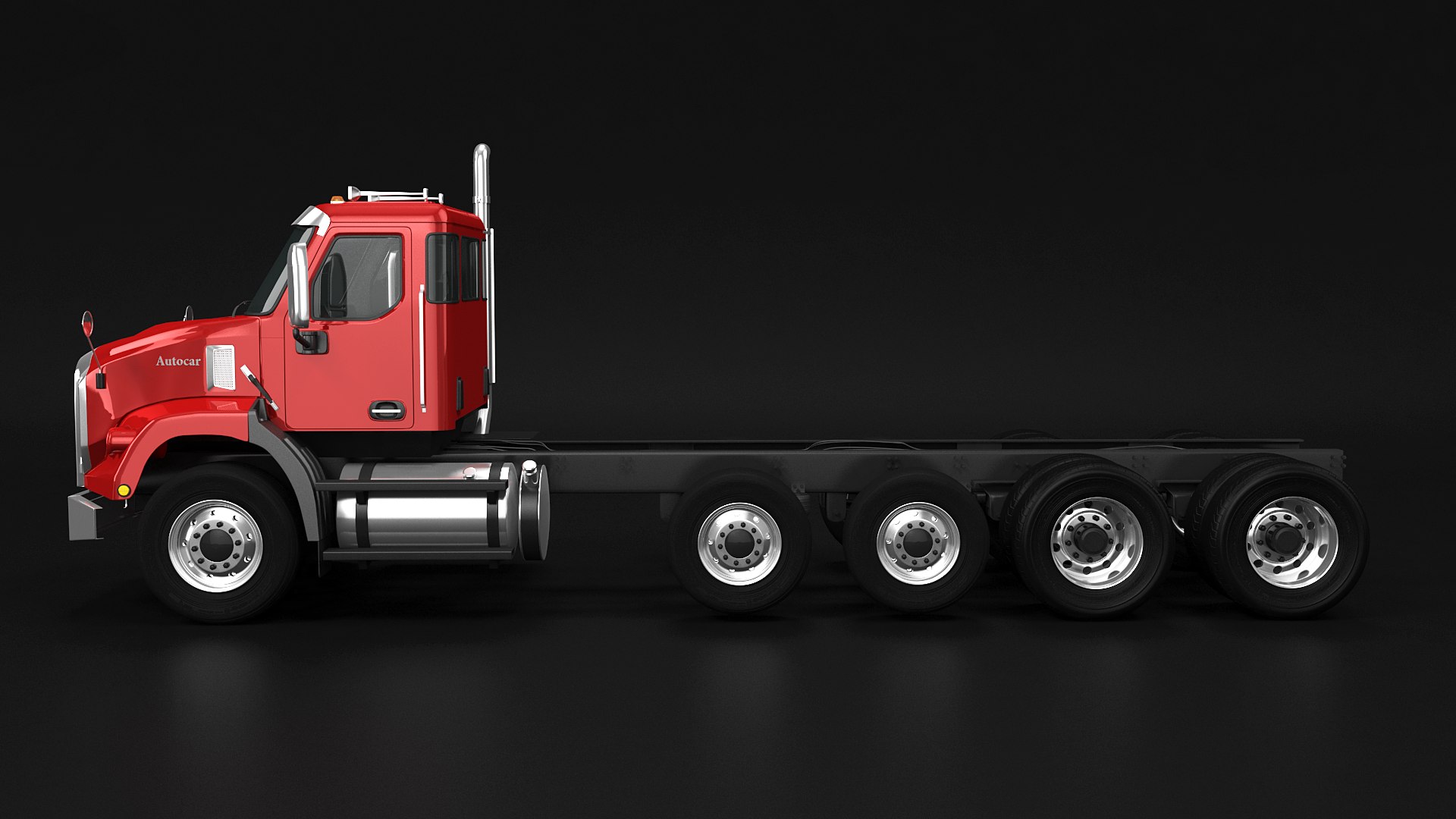 3D Autocar DC-64D Severe Truck - TurboSquid 1903036