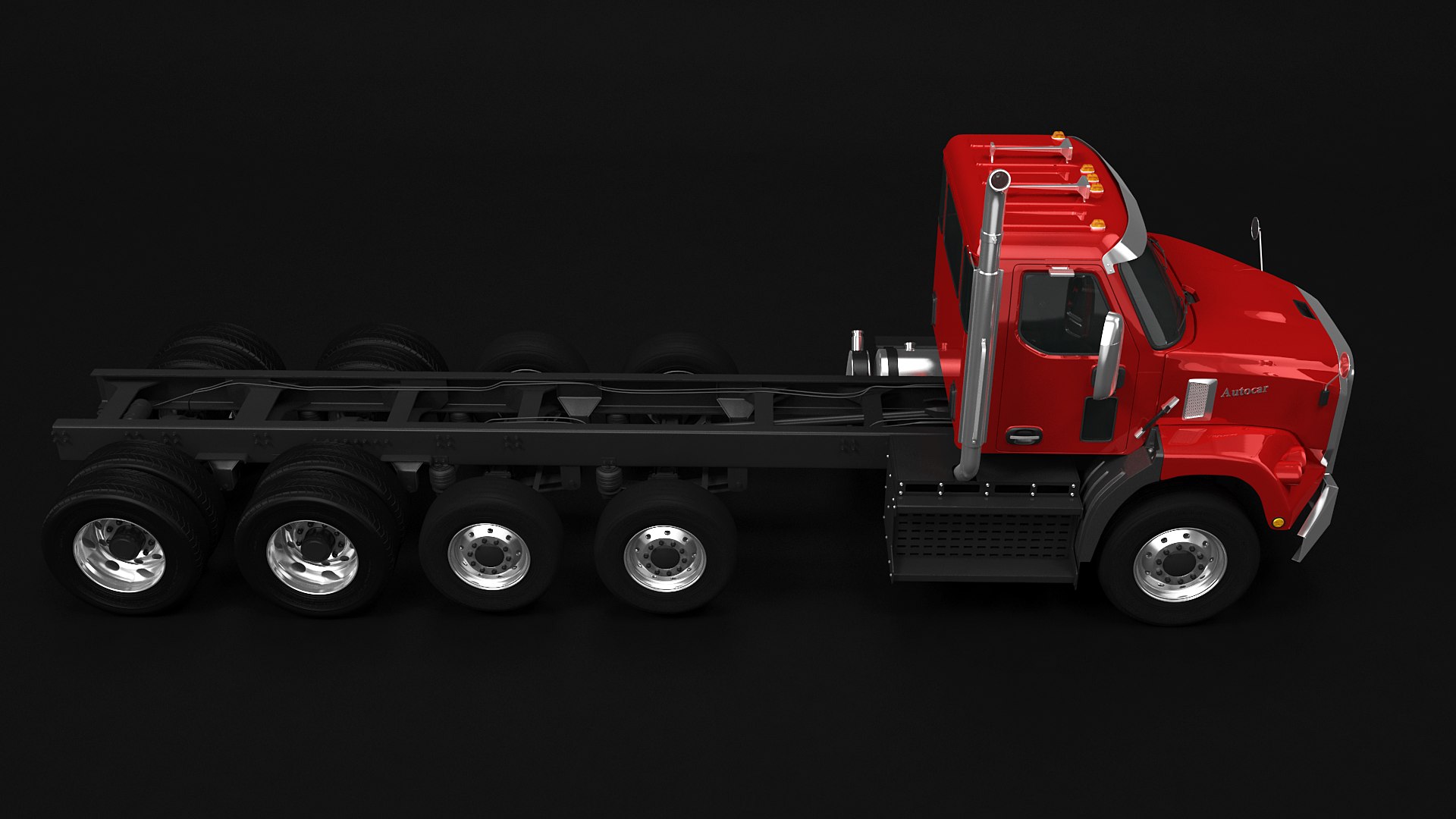 3D Autocar DC-64D Severe Truck - TurboSquid 1903036