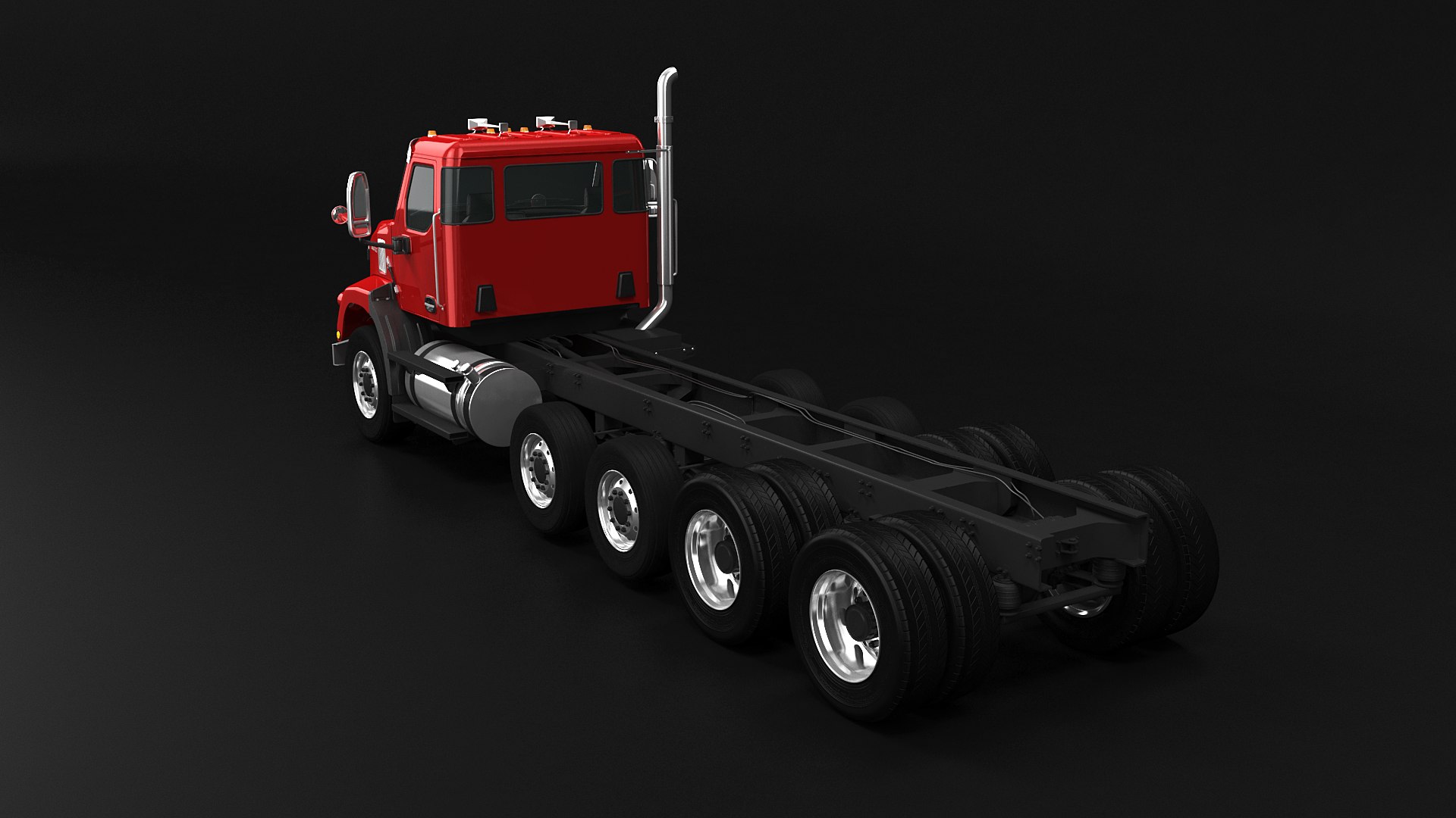 3D Autocar DC-64D Severe Truck - TurboSquid 1903036