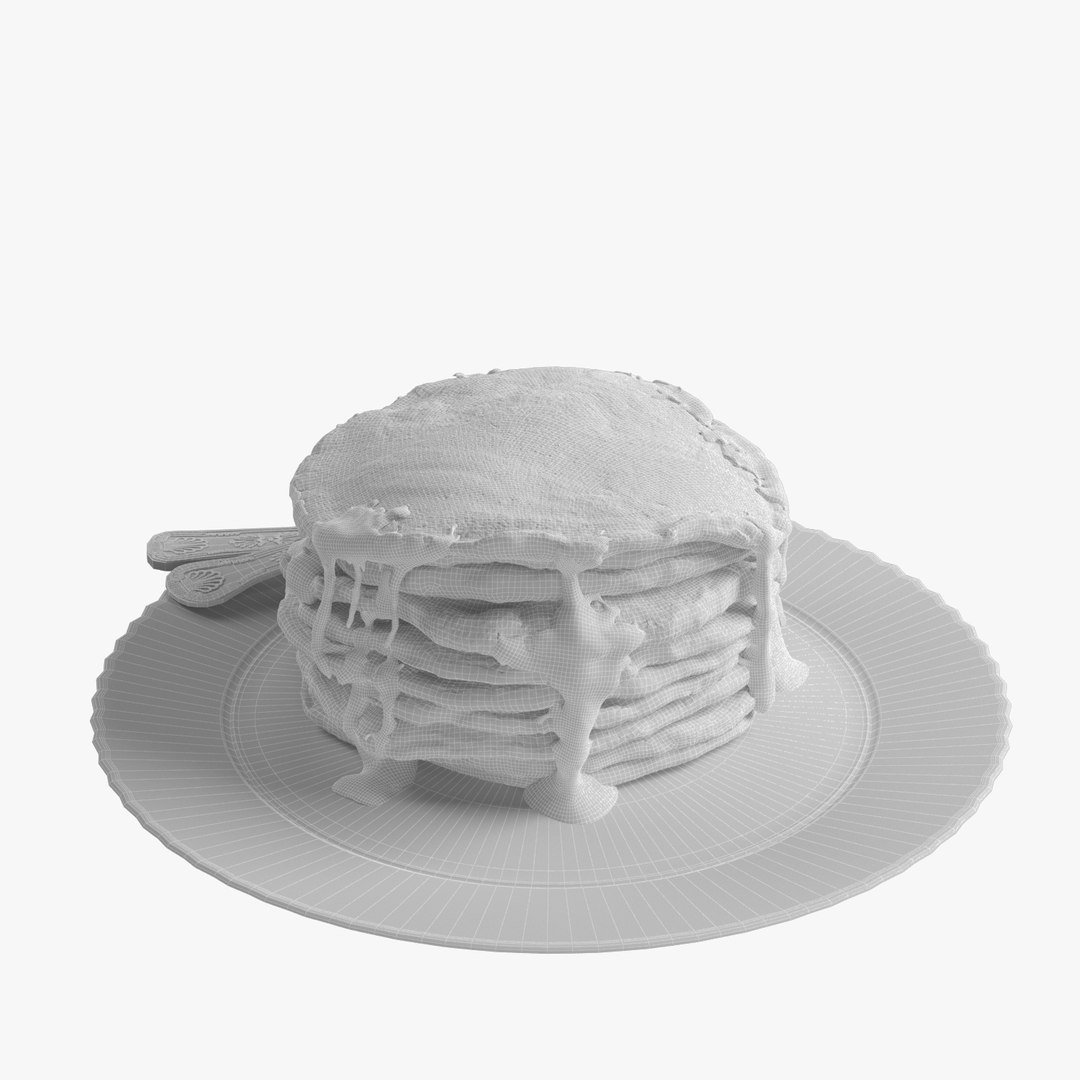 Pancakes 3d Model