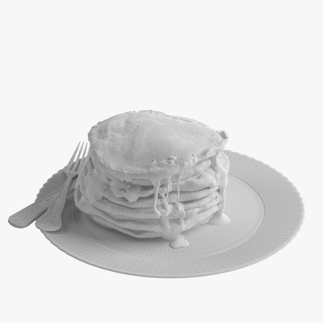 Pancakes 3d Model