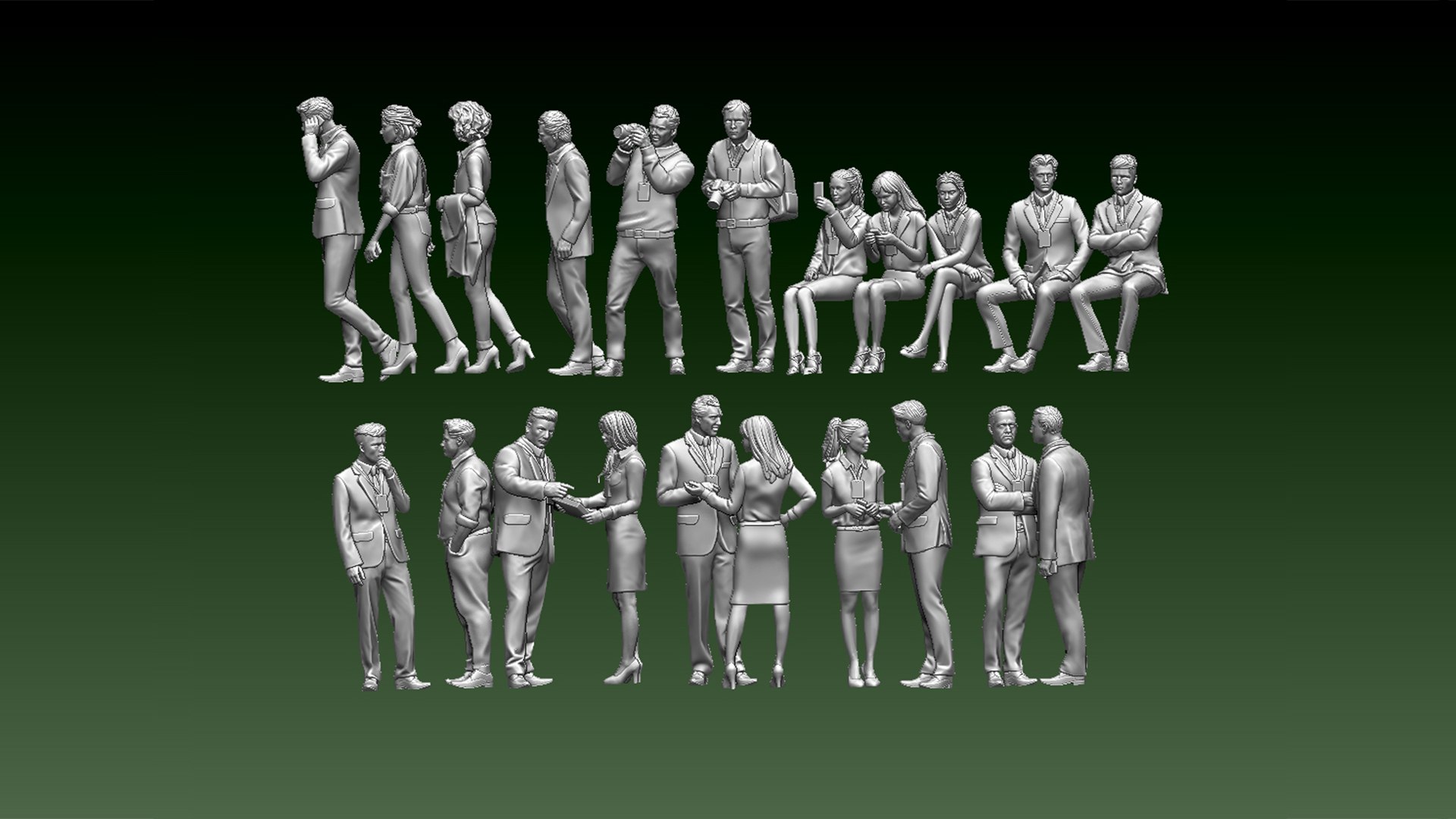 Peple 3D Model - TurboSquid 2262713