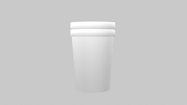modelo 3d Lean Double Styrofoam cup - TurboSquid 1966381